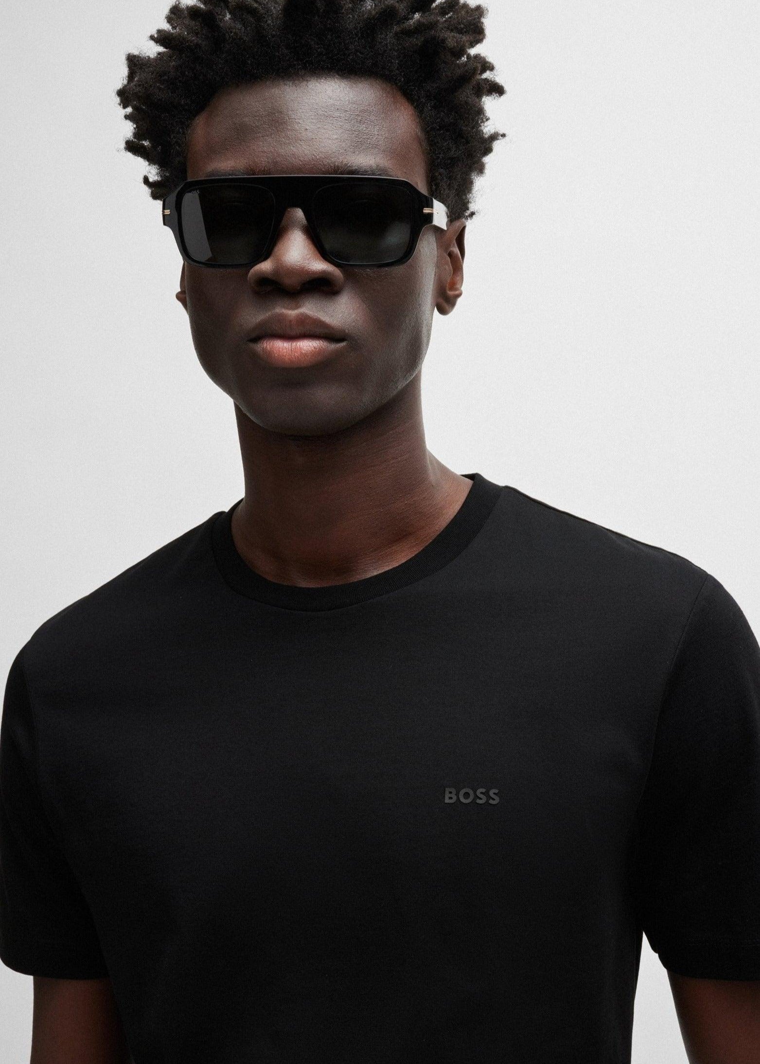 T Shirt BOSS noir pour homme I Georgespaul
